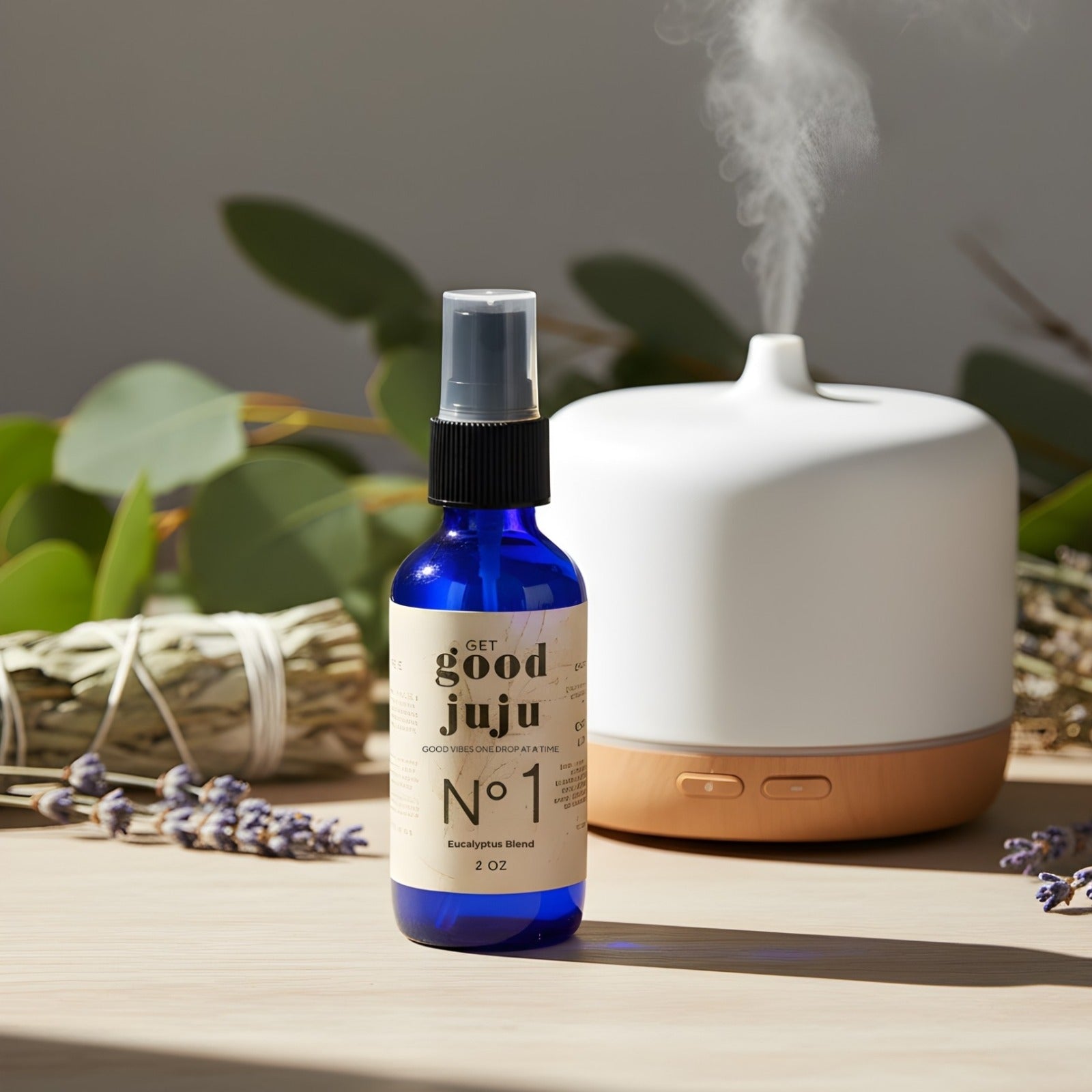 No.1 - Eucalyptus Blend Essential Oil Spray – Get Good Juju